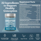 Essential nutrients for conception health