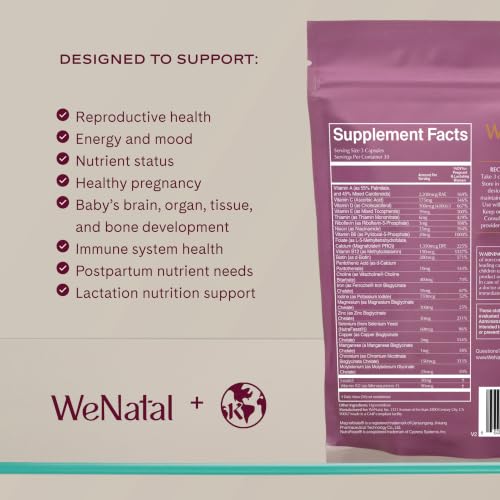 Essential nutrients for expecting mothers