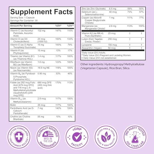 Essential nutrients for expecting mothers