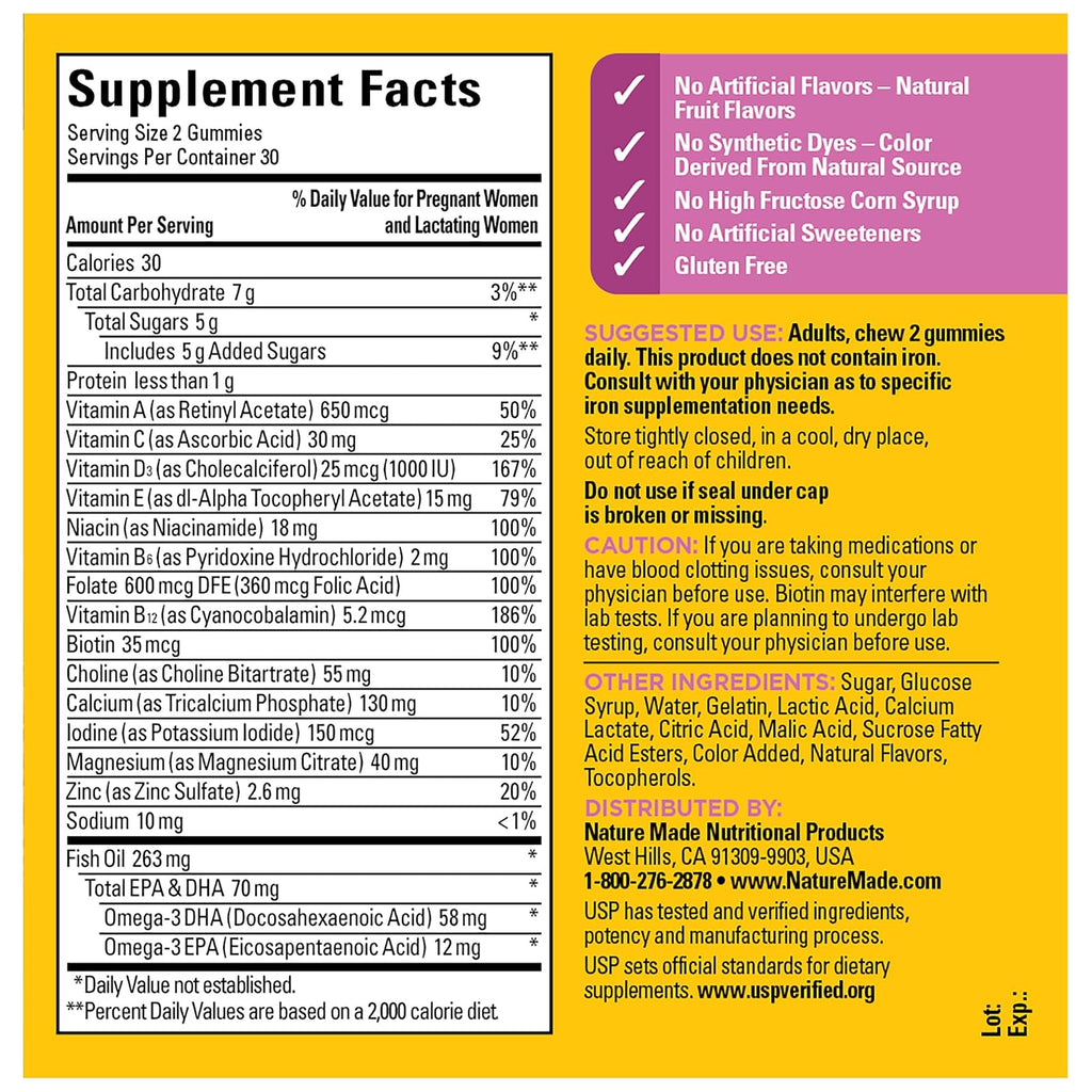 essential nutrients for expecting mothers