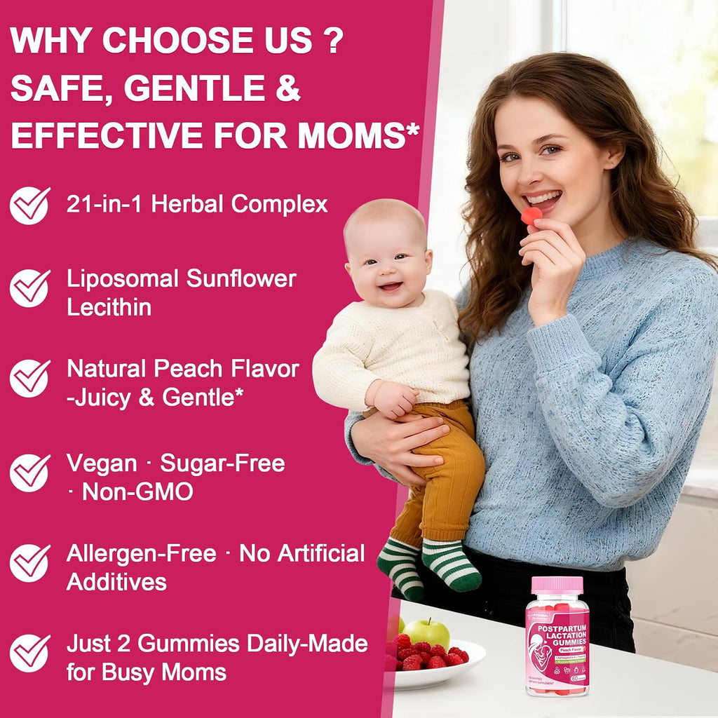 Essential nutrients for lactating moms