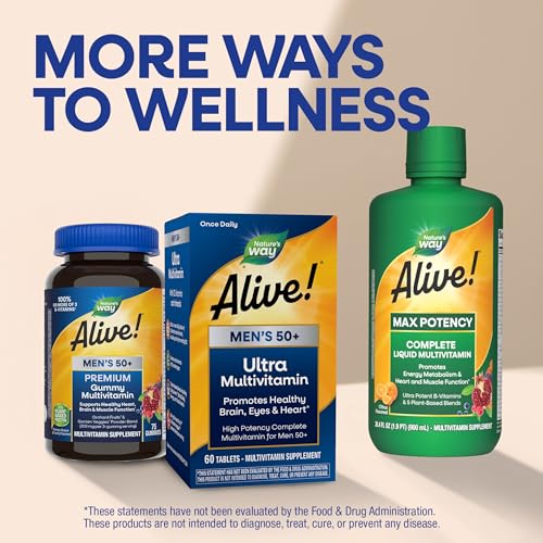 Essential nutrients for men over 50