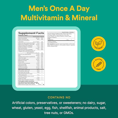 Essential nutrients for men's health