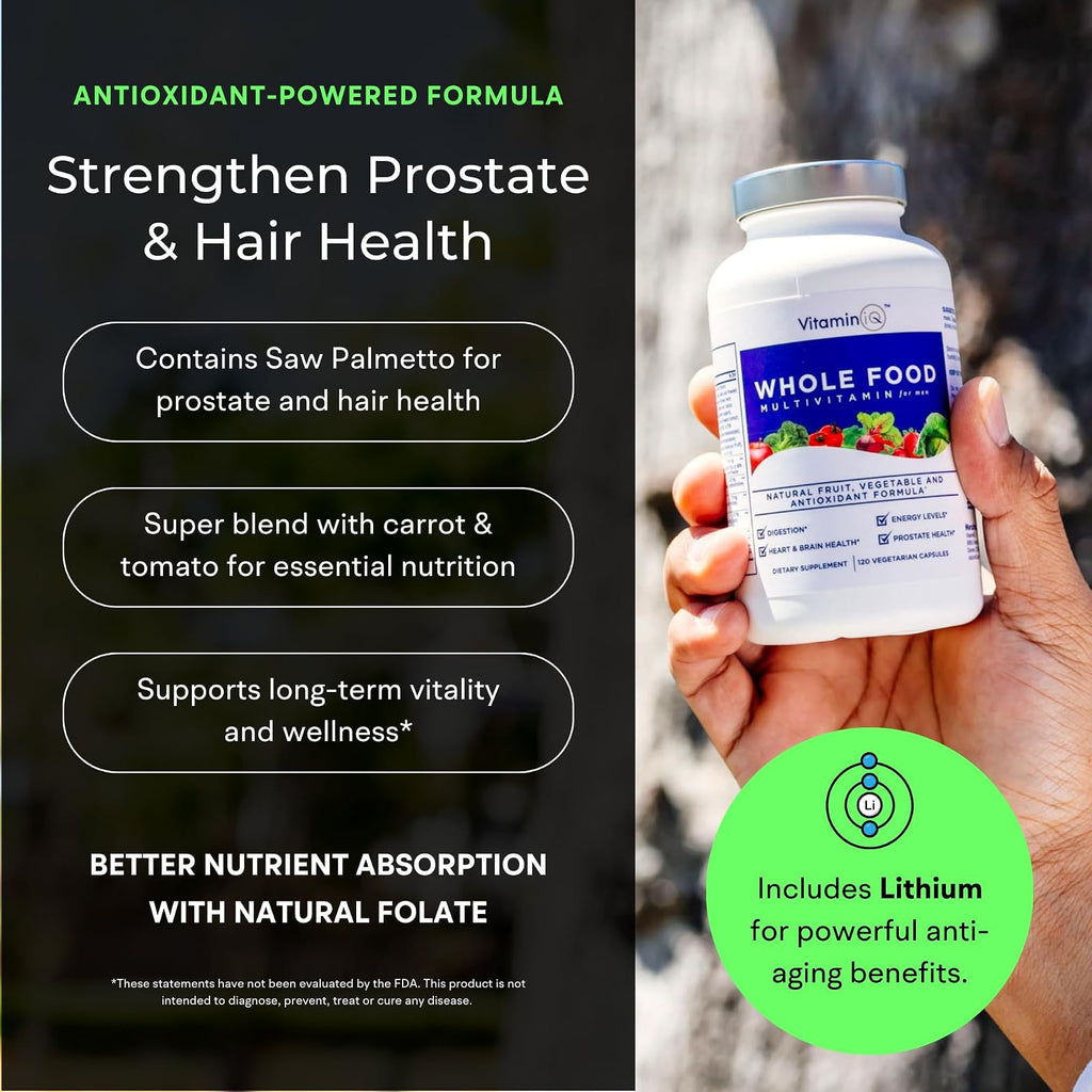 essential nutrients for men's wellness