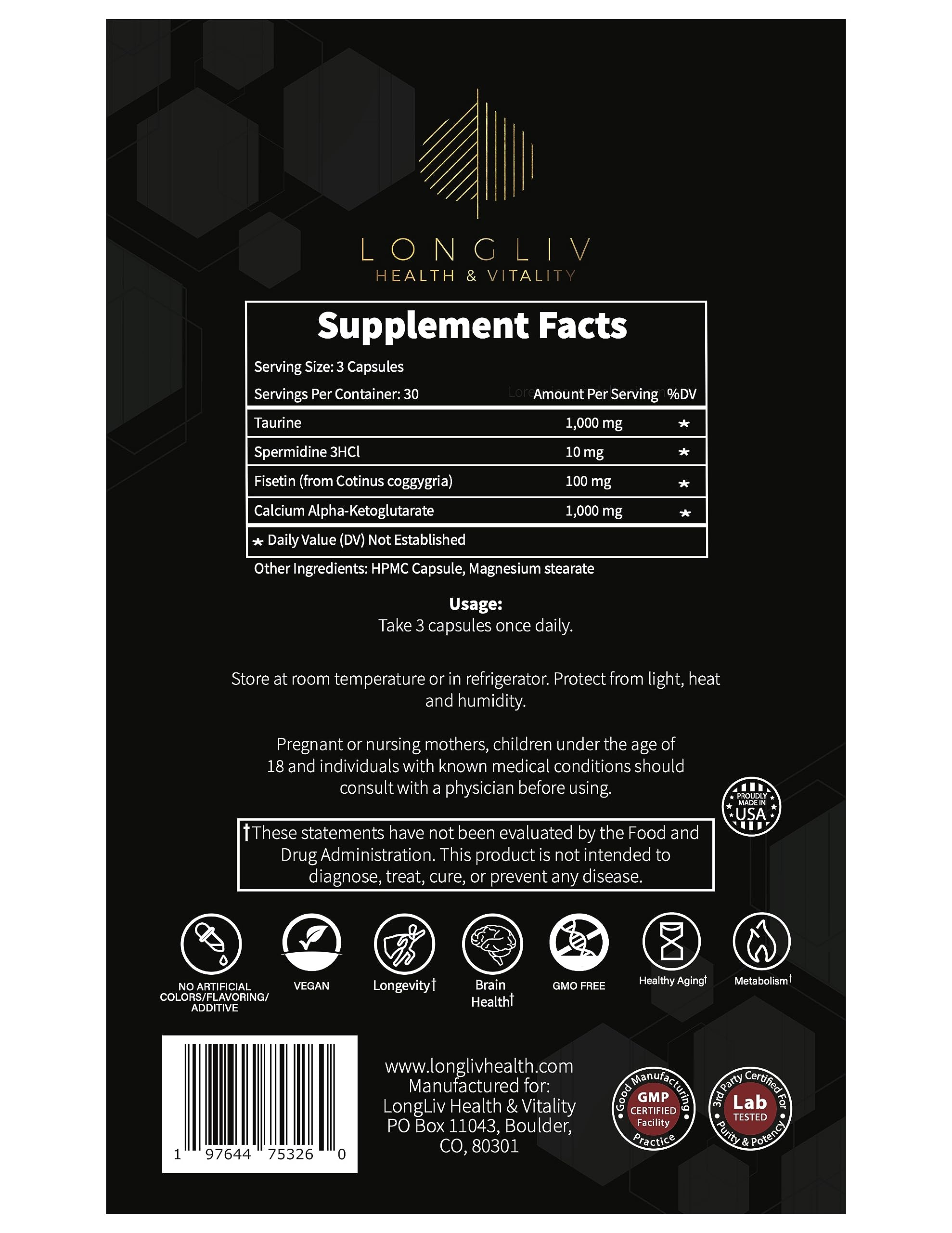 Essential nutrients for optimal health