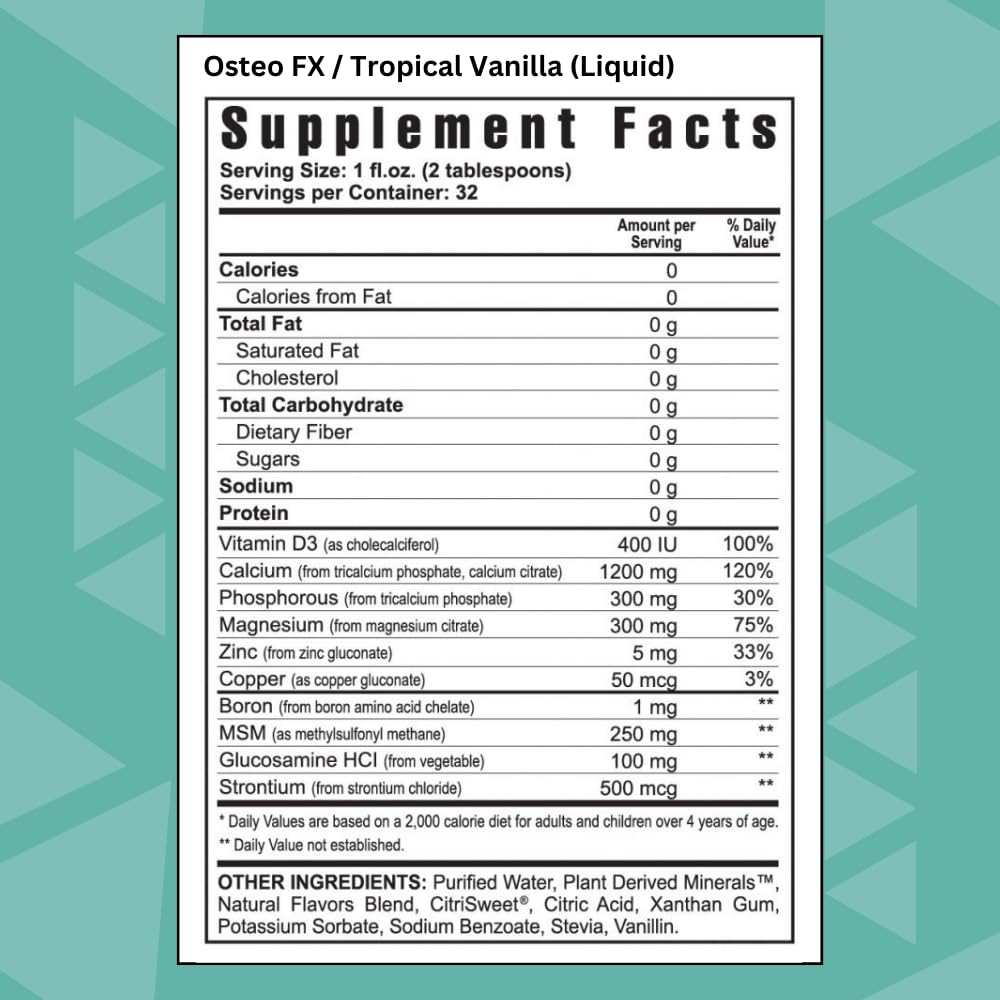 Essential nutrients for overall health