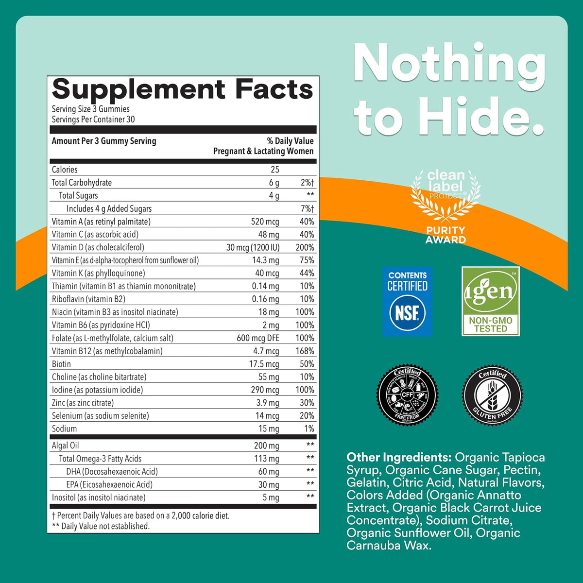 essential nutrients for pregnancy health