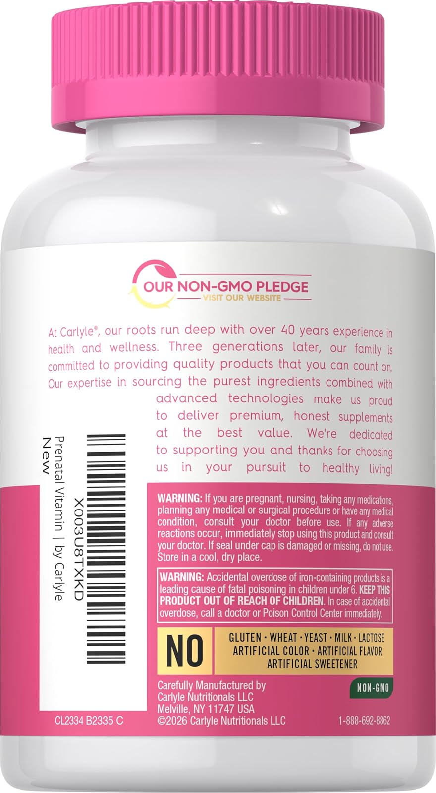 essential nutrients for prenatal health