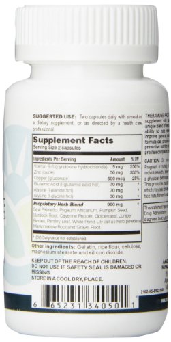 Essential nutrients for prostate function