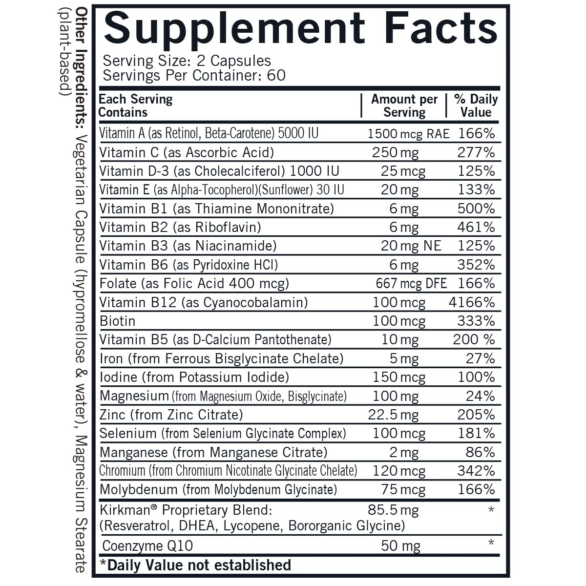 Essential nutrients for senior men Kirkman