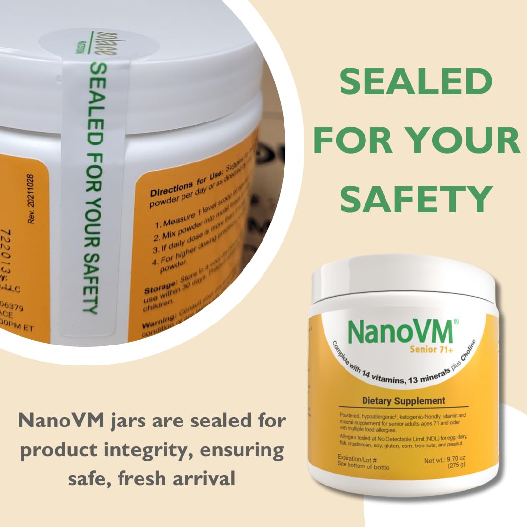 essential nutrients for senior vitality