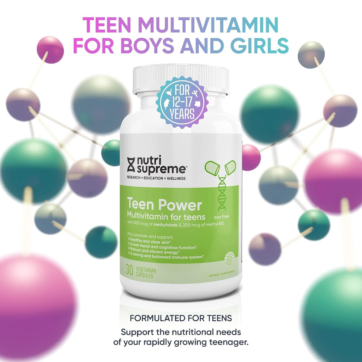 essential nutrients for teen health