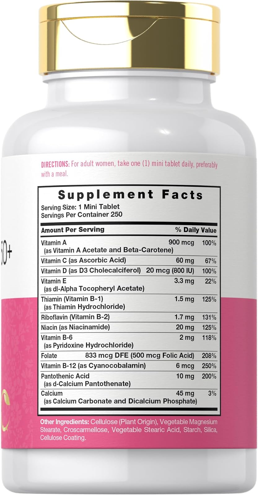 essential nutrients for women over 50
