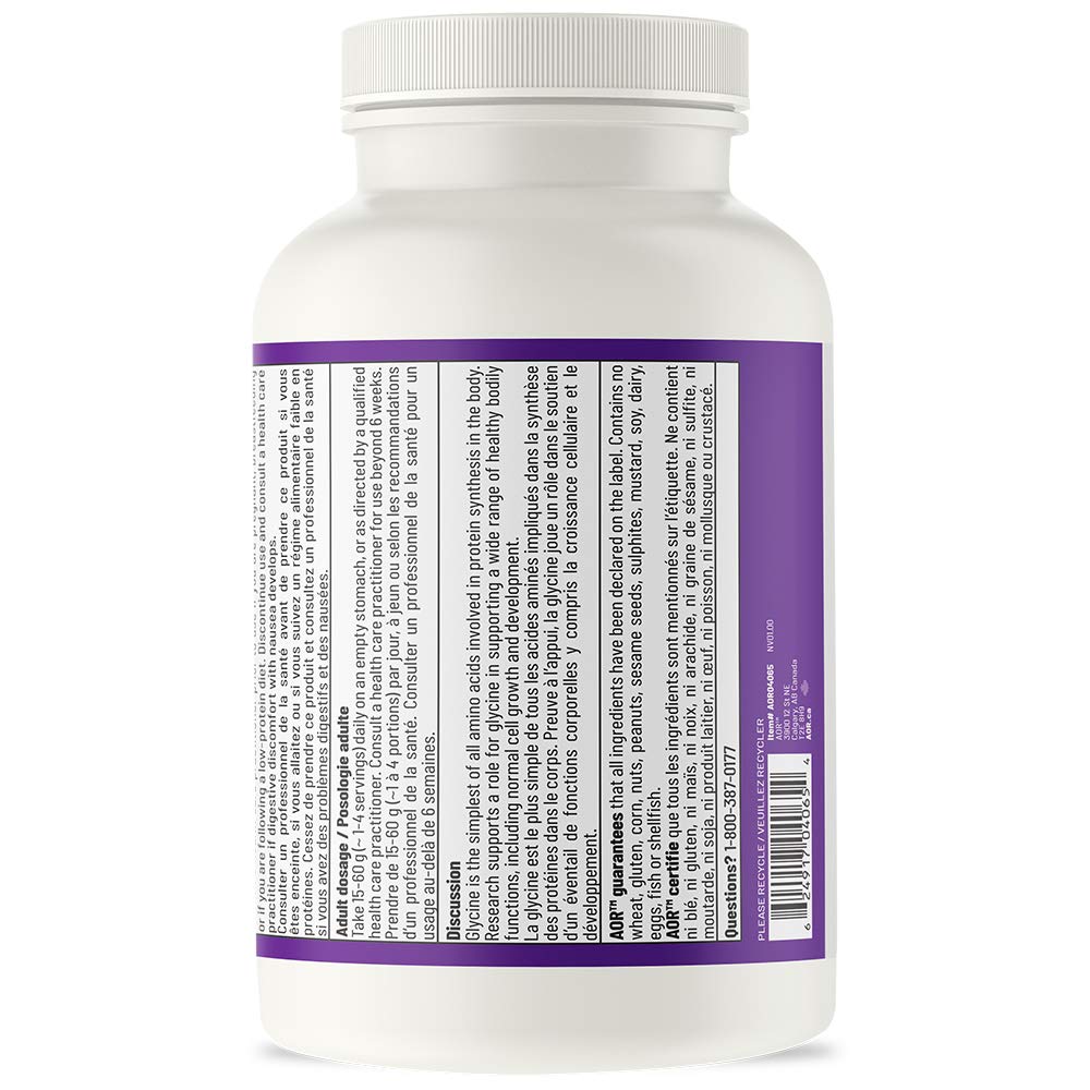 essential nutrients in AOR Glycine