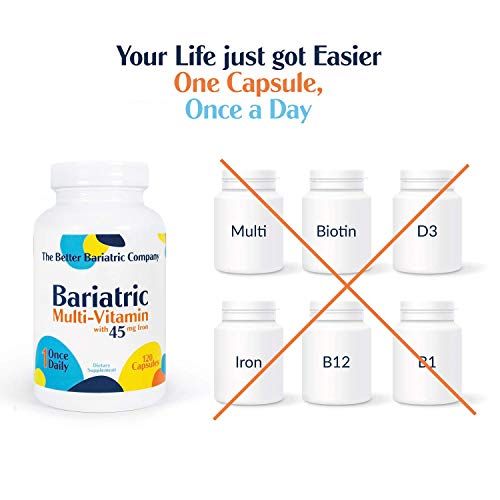 Essential nutrients in bariatric capsules