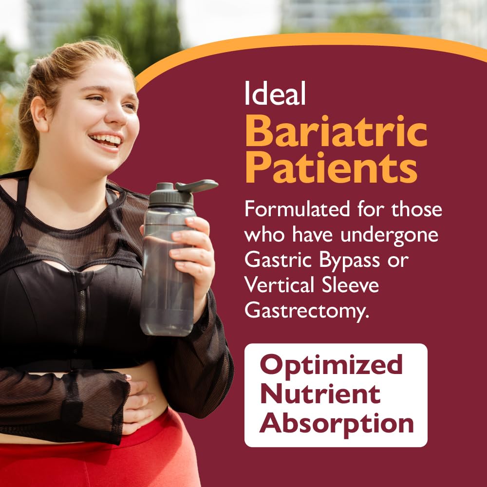 Essential nutrients in bariatric multivitamin