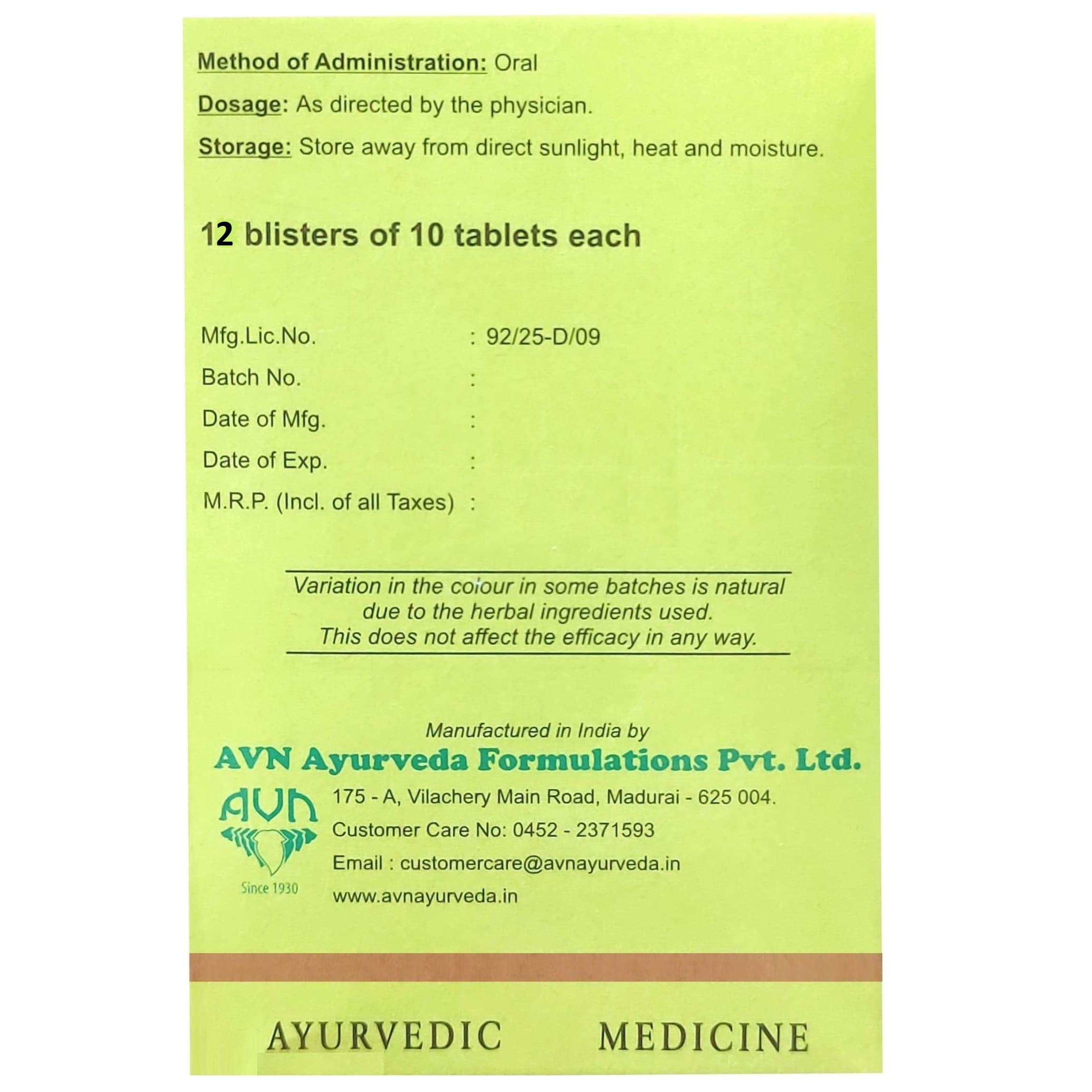 essential nutrients in blended vitamin & mineral supplements