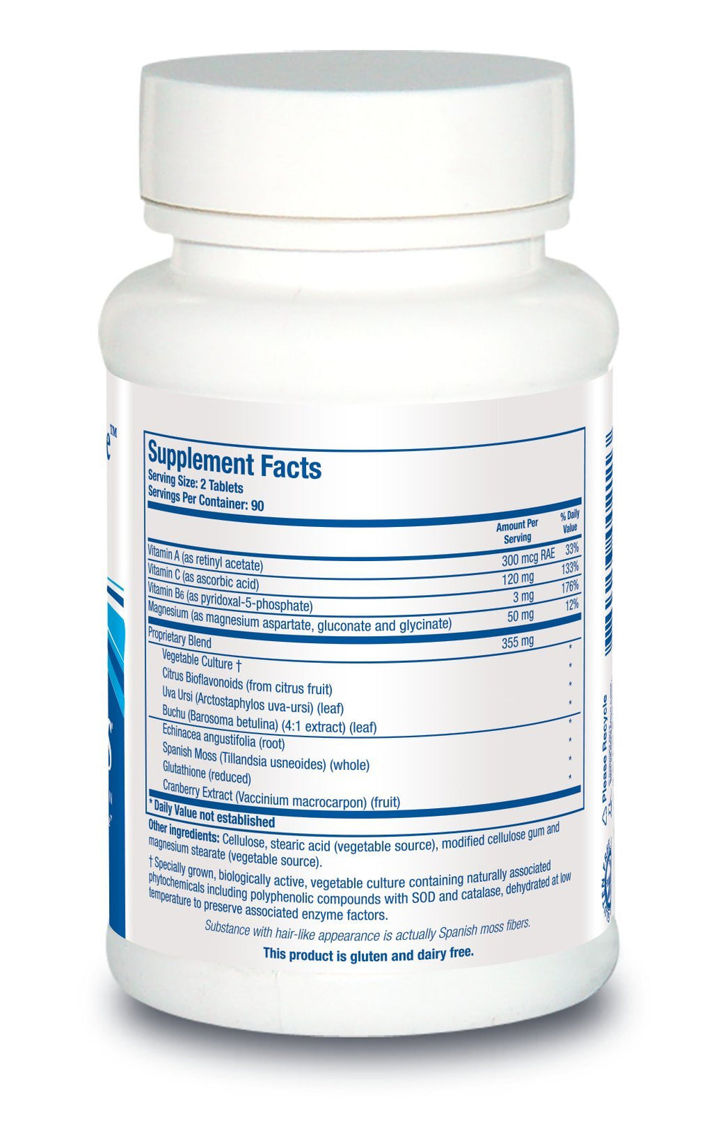 essential nutrients in blended vitamin supplements