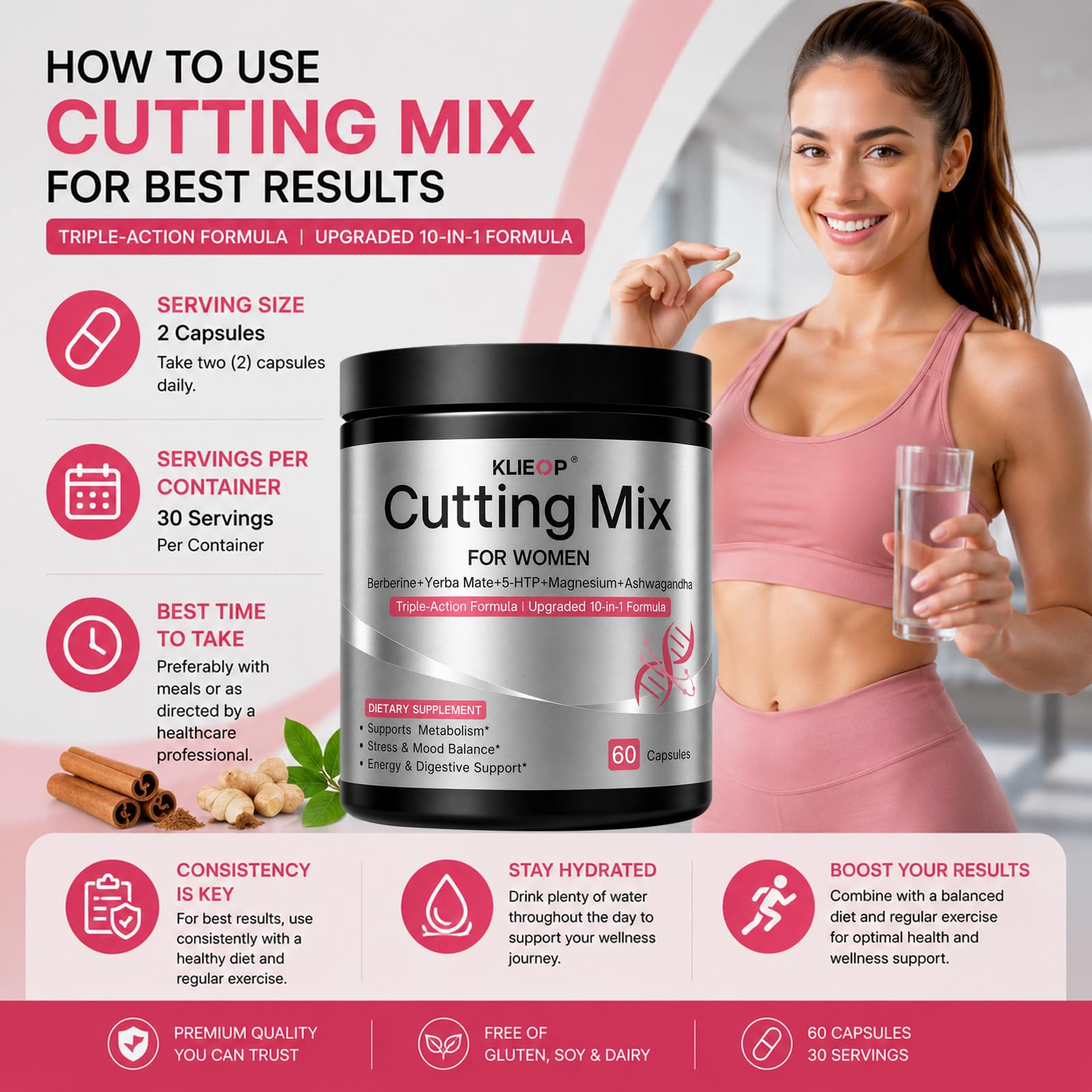 Essential nutrients in Cutting Mix