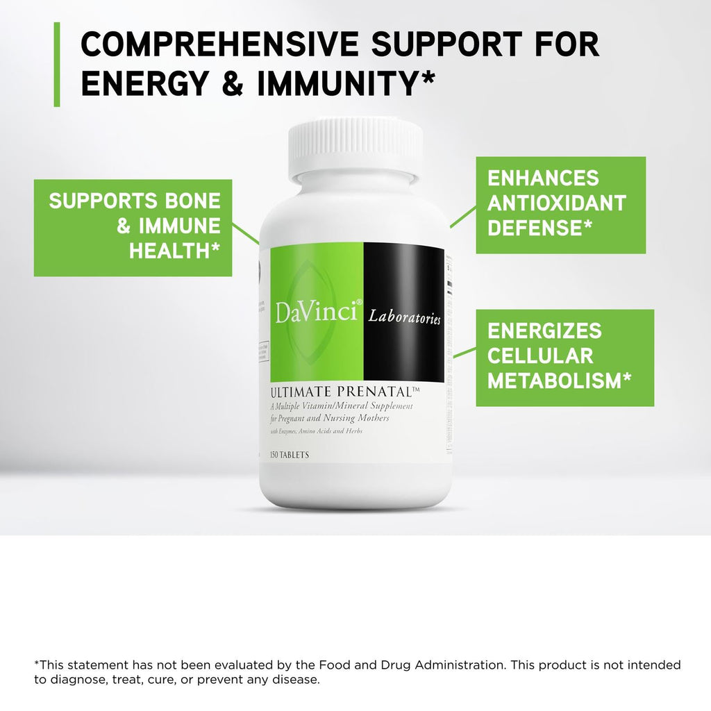 Essential nutrients in DaVinci prenatal vitamins