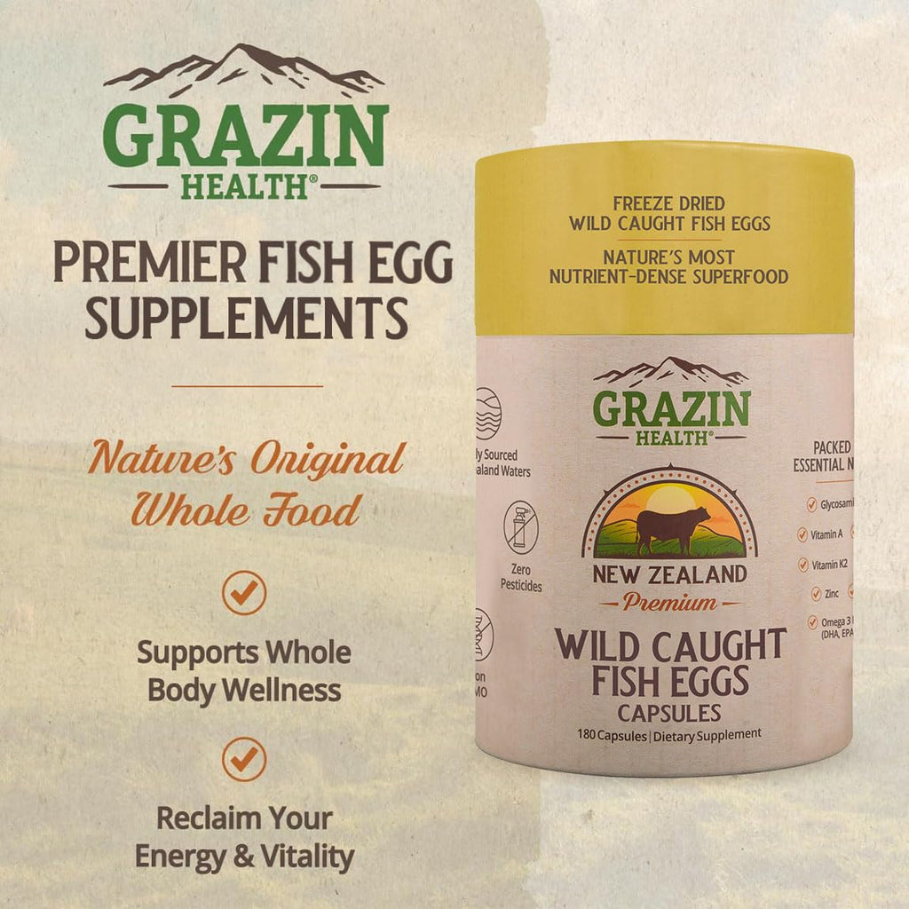 Essential nutrients in fish eggs supplement