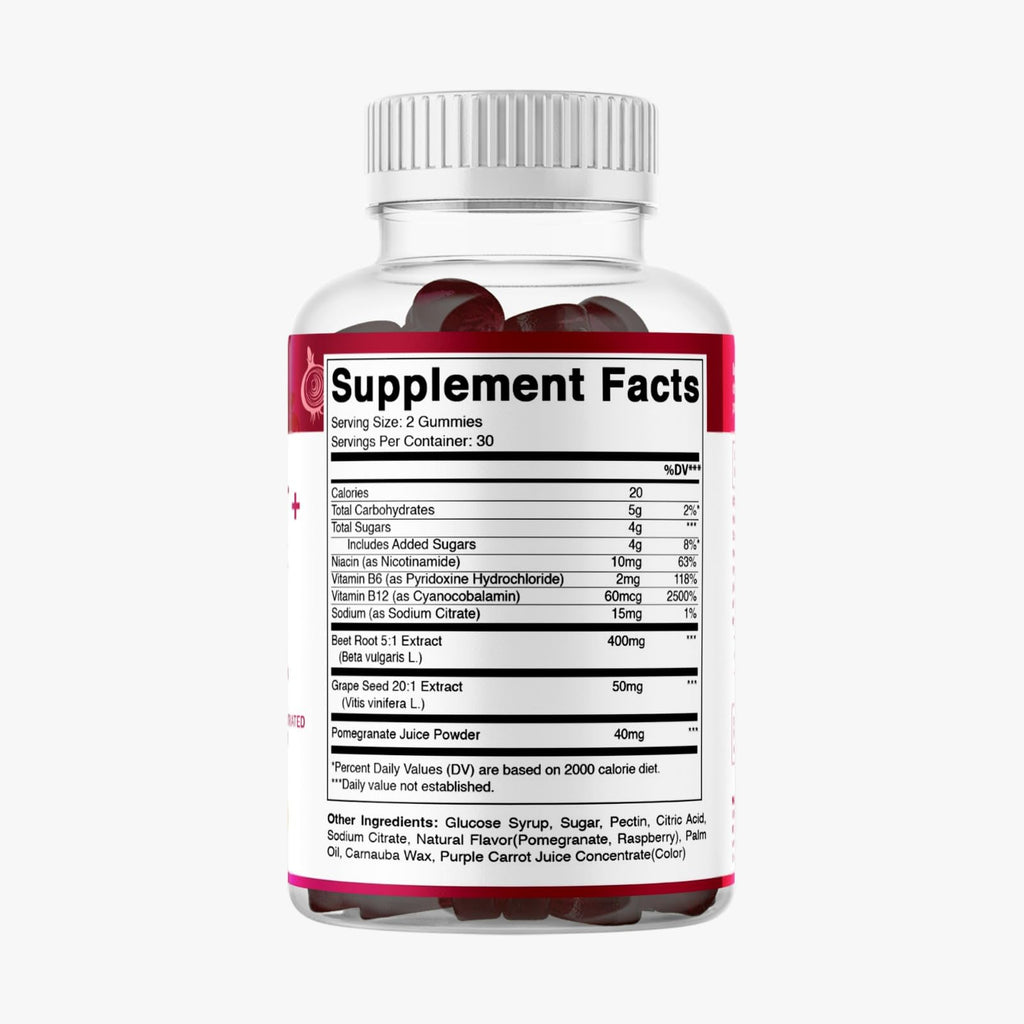Essential nutrients in gummy form