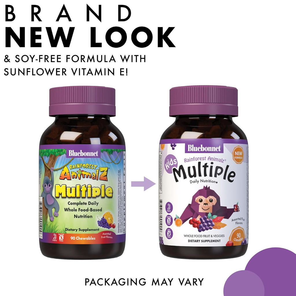 Essential nutrients in kids vitamins