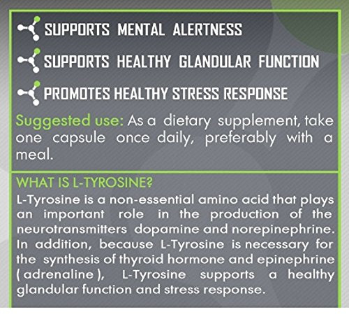 essential nutrients in L-Tyrosine capsules