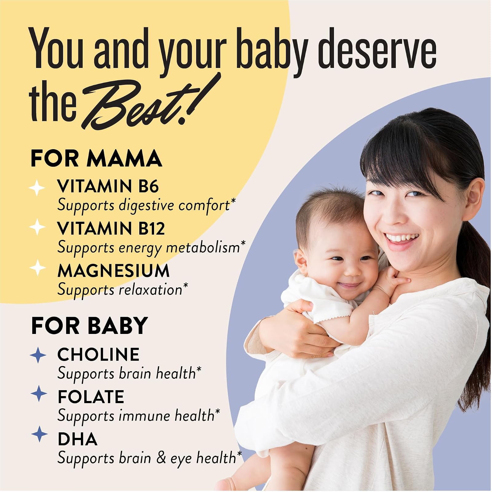 Essential nutrients in Legendairy prenatal vitamins