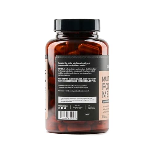 essential nutrients in men's multivitamin