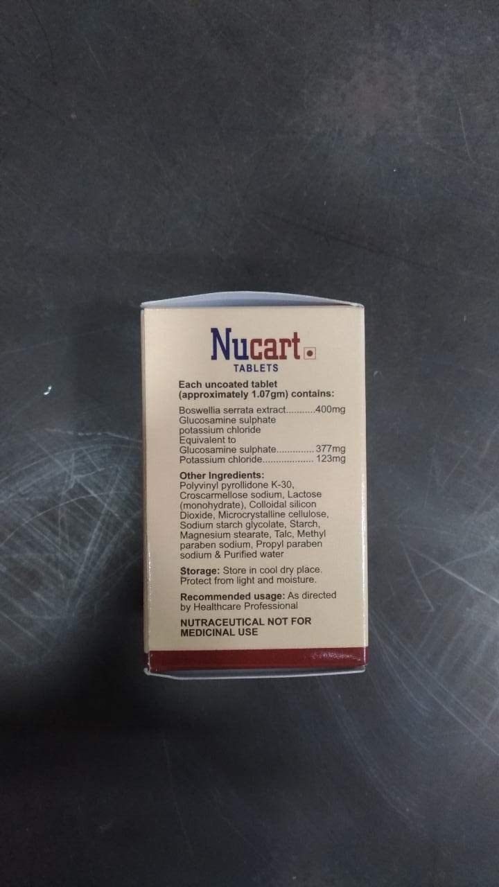 Essential nutrients in Nucart supplements