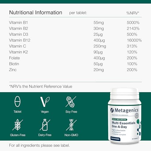 essential nutrients in one convenient tablet