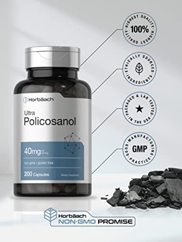 Essential nutrients in Policosanol capsules