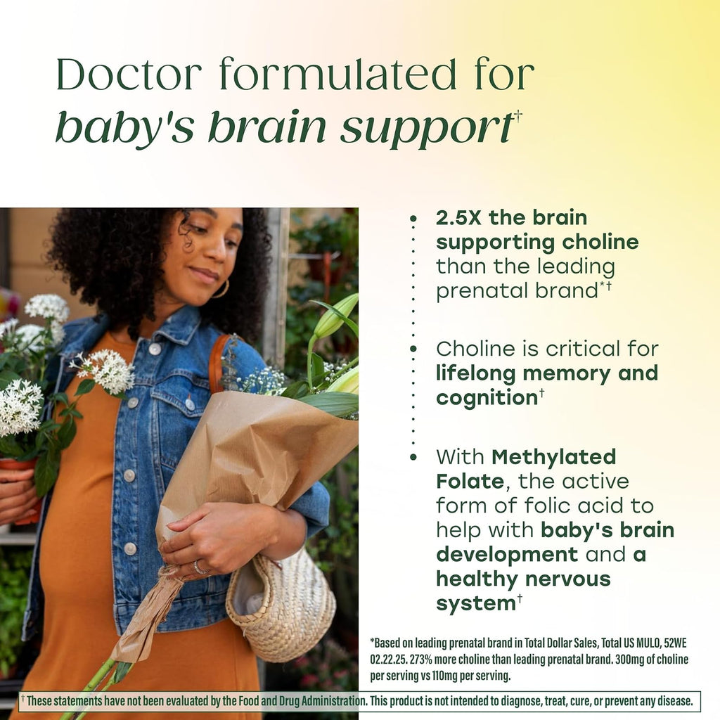 Essential nutrients in prenatal vitamins