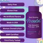 Essential nutrients in prenatal vitamins
