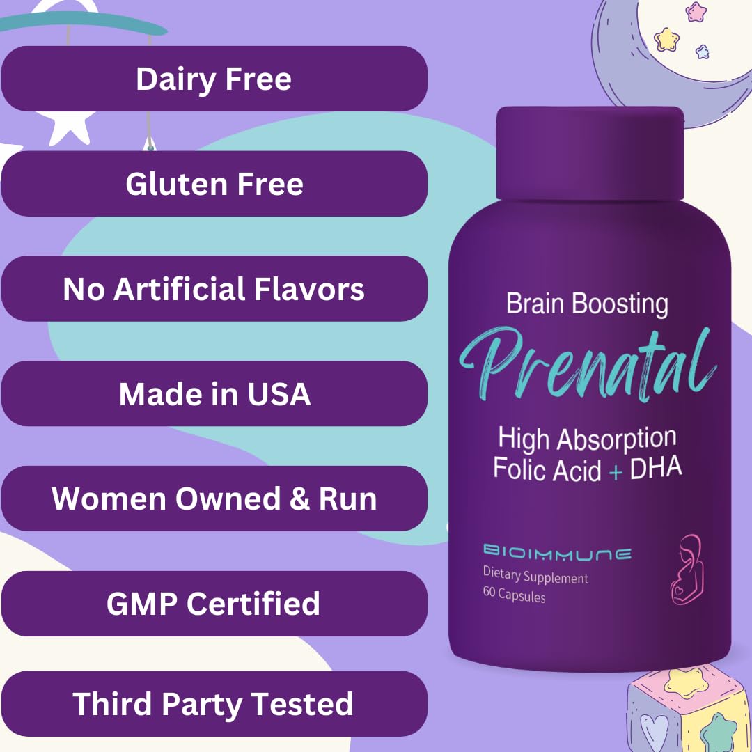 Essential nutrients in prenatal vitamins