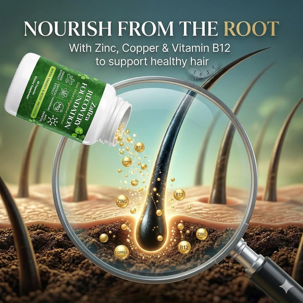 essential nutrients in recovery capsules