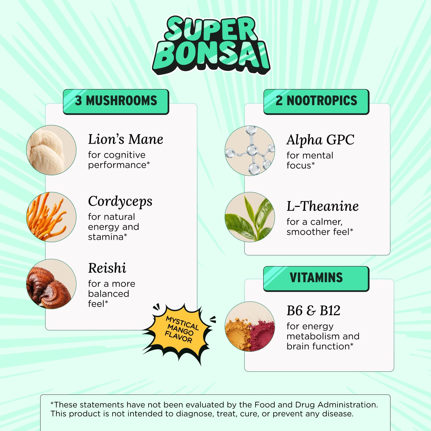 Essential nutrients in SuperBonsai pouch
