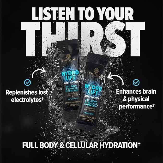 essential nutrition hydrolift electrolytes benefits