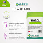 Essential oil of sage for women's health