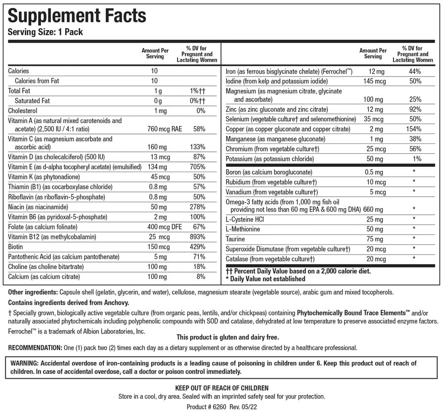 essential prenatal DHA in convenient packs