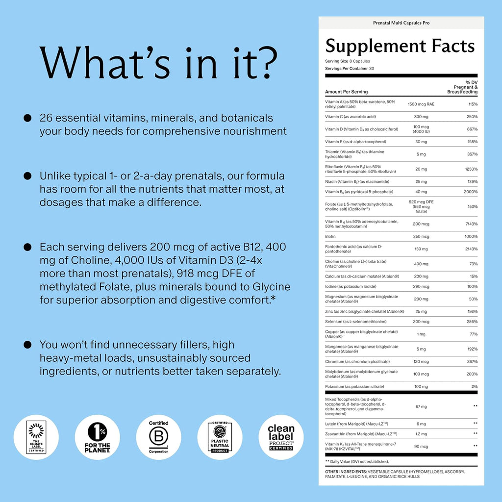 essential prenatal multivitamin for moms