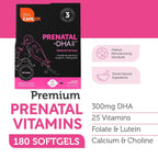 Essential prenatal vitamins with DHA