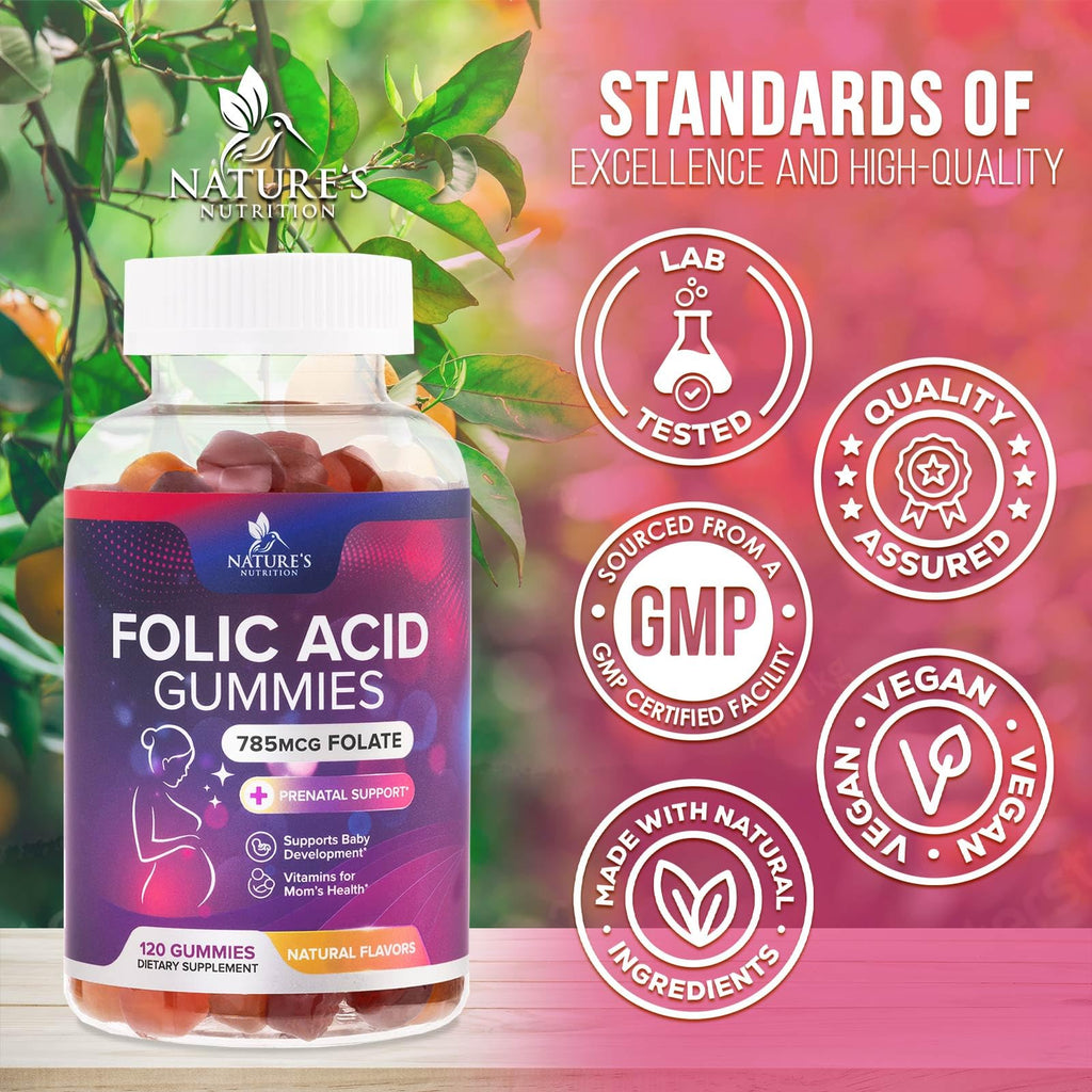 Essential prenatal vitamins with Folic Acid