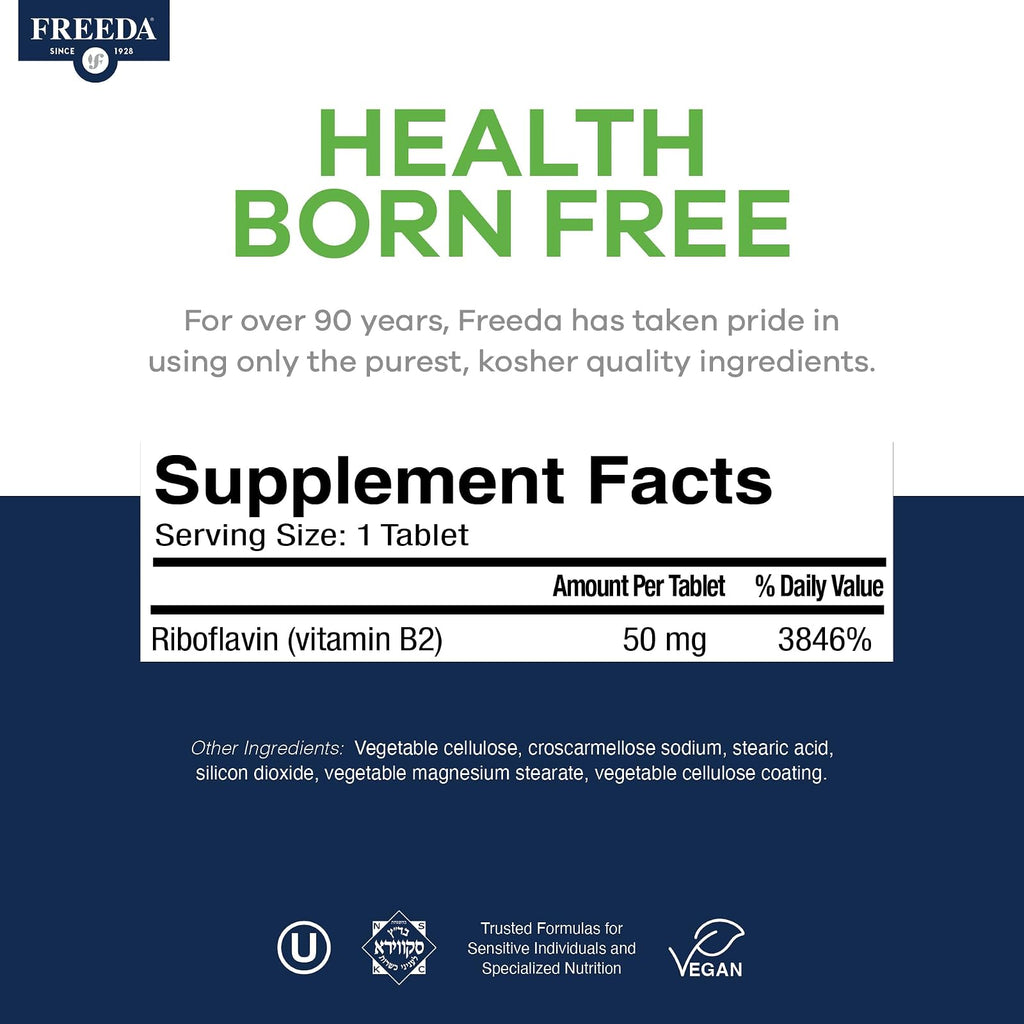Essential riboflavin for energy production