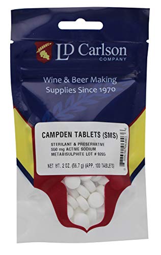 essential sodium tablets for winemaking