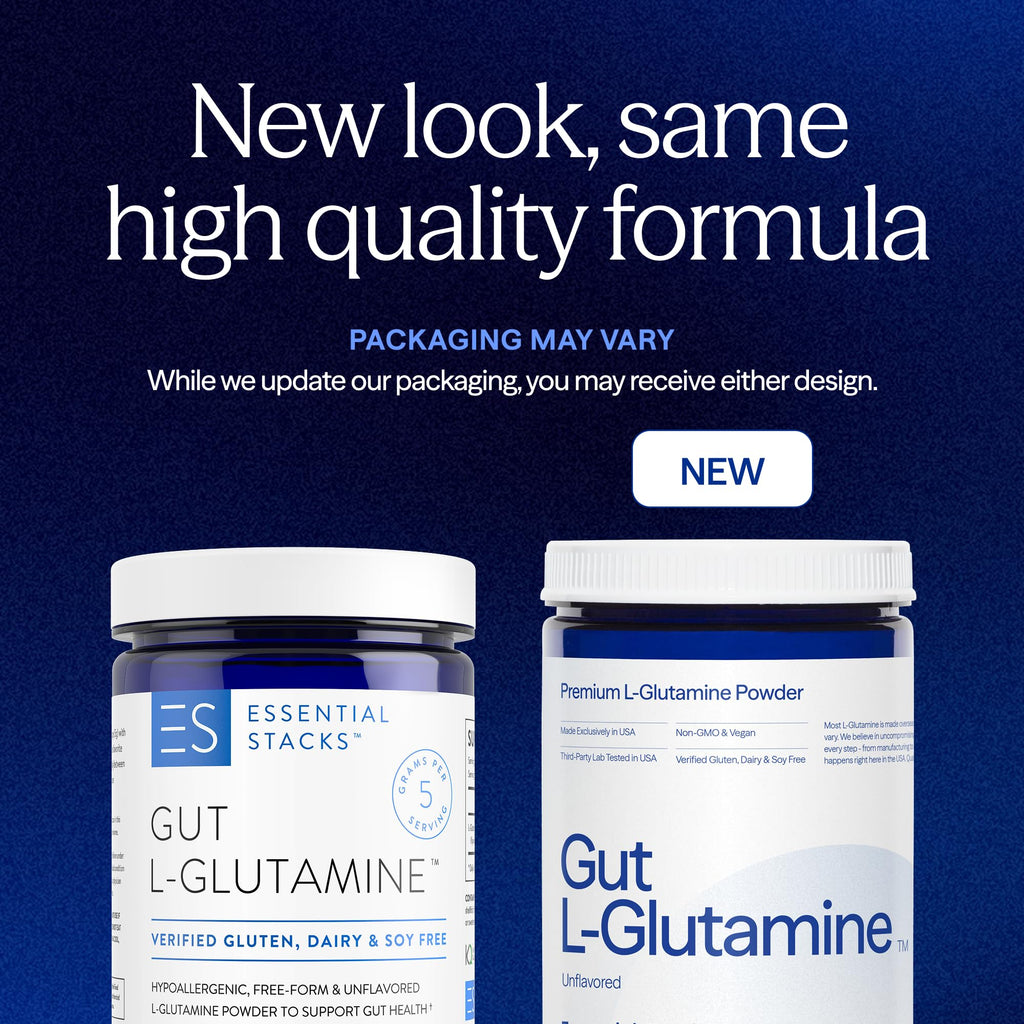 essential stacks l-glutamine benefits