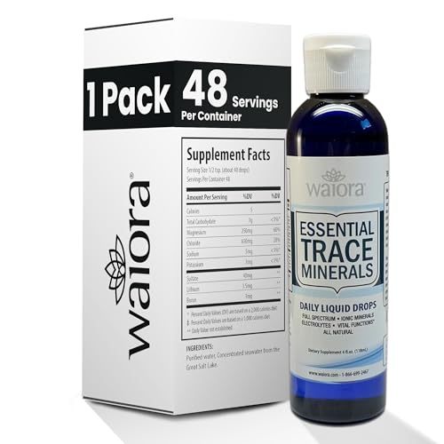 Essential trace minerals for body balance