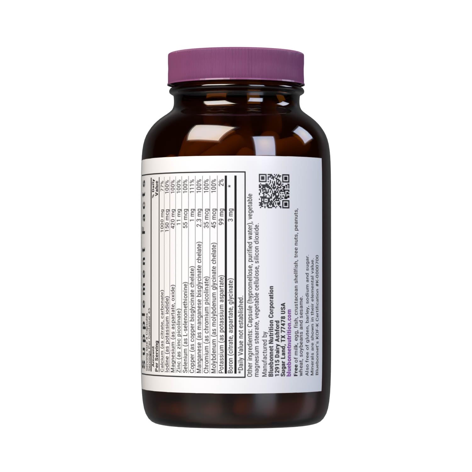 Essential trace minerals for vitality