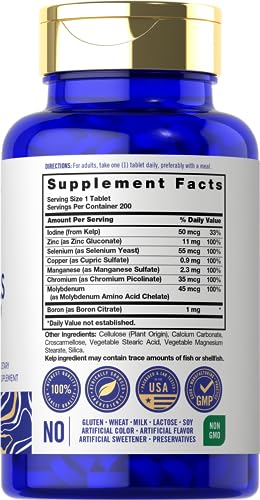 Essential trace minerals for vitality
